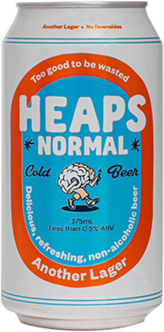 Heaps Normal Another Lager Can 1X375ML - Liquor Legends