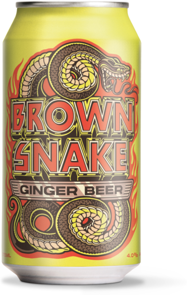 Brewdog Brown Snake Hard Ginger Beer Can 4X375ML - Liquor Legends