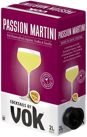 VOK Cocktail Passionfruit Martini Cask 2LT - Liquor Legends