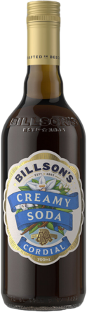 Billsons Creamy Soda Cordial 700ML - Liquor Legends