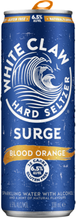 White Claw Surge Blood Orange Can 4X330ML - Liquor Legends