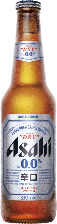 Asahi Super Dry 0.0% BTL 1X330ML - Liquor Legends