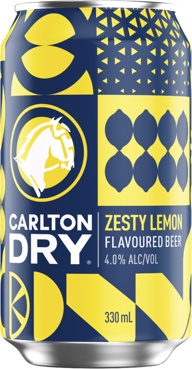 Carlton Dry Lemon Can 1X330ML - Liquor Legends