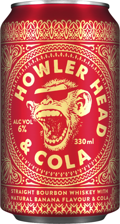 Howler Head & Cola 6% Can 1X330ML - Liquor Legends