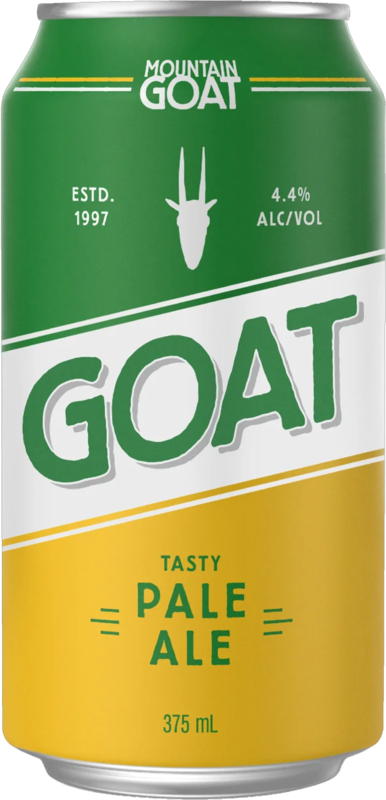 Mountain Goat Tasty Pale Ale Can 1X375ML - Liquor Legends
