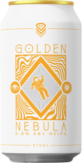 Black Hops Golden Nebula Can 1X375ML - Liquor Legends