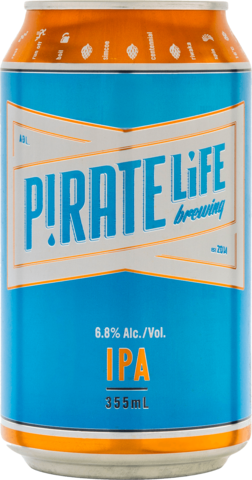 Pirate Life India Pale Ale Can 1X355ML - Liquor Legends