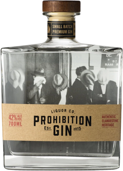 Prohibition Gin 700ML - Liquor Legends