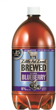Little Fat Lamb Brewed Blueberry Btl 1X1.25LT - Liquor Legends