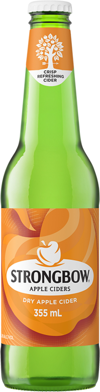 Strongbow Dry Apple Cider Bottle 1X355ML - Liquor Legends
