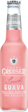 Vodka Cruiser Lush Guava Bottle 1X275ML - Liquor Legends