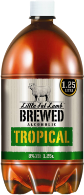 Little Fat Lamb Brewed Tropical Btl 12X1.25LT - Liquor Legends