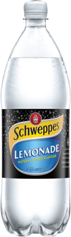 Schweppes Lemonade Bottle 1.25/1.1LT - Liquor Legends