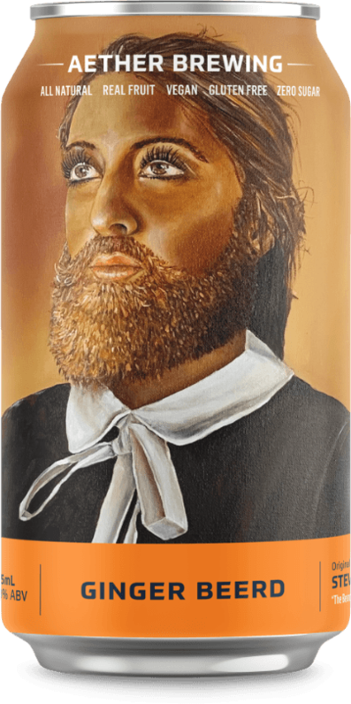 Aether Brewing Gf Ginger Beerd Can 1X375ML - Liquor Legends