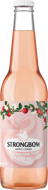 Strongbow Rose Bottle 1X330ML - Liquor Legends