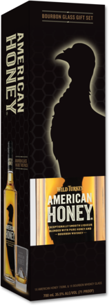 Wild Turkey American Honey Bourbon Liqueur Gift Box 700ML - Liquor Legends
