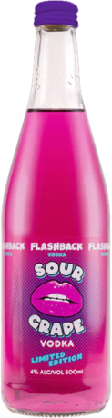 Flashback Vodka Sour Grape Btl 1x500ML - Liquor Legends