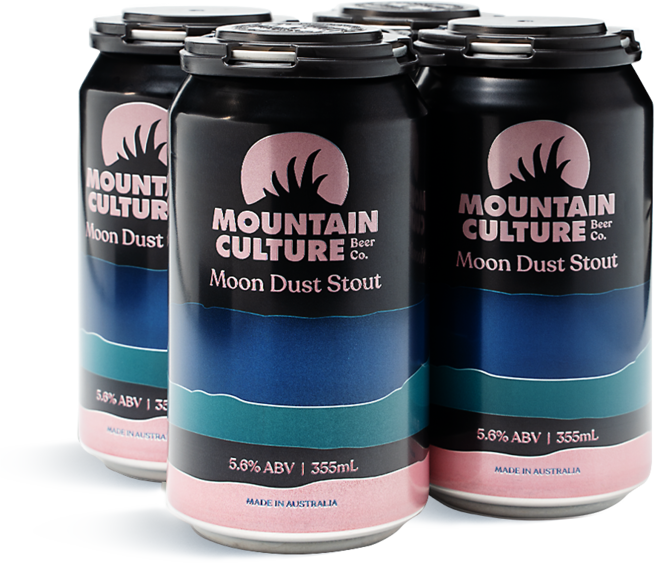 Mountain Culture Moon Dust Can 4X355ML - Liquor Legends